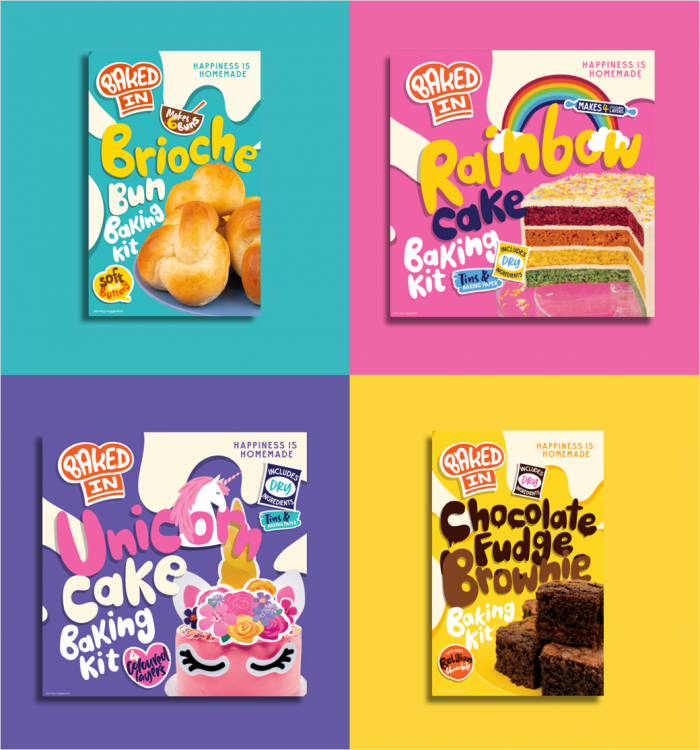 We Launch Rebrands Home Baking Kit Company – Baked In - Logo-Designer.co