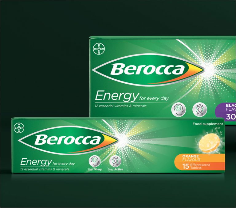 Berocca Reveals New Logo and Packaging by Free The Birds - Logo-Designer.co