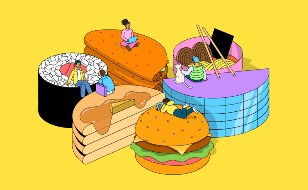 Food Platform Sharebite Gets New Logo and Brand Identity by Landscape - Logo-Designer.co