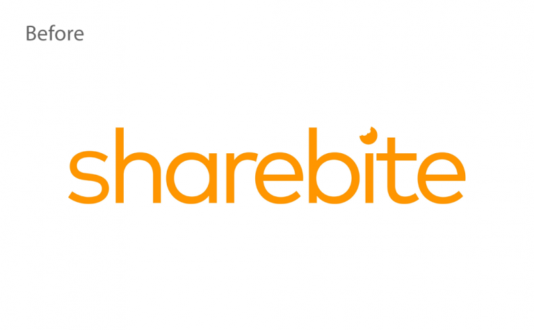 Food Platform Sharebite Gets New Logo and Brand Identity by Landscape - Logo-Designer.co