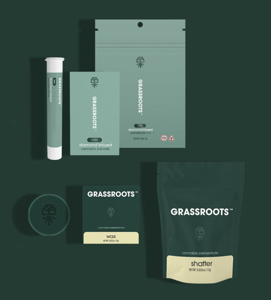 Cannabis Brand Grassroots Launches New Logo and Packaging - Logo ...