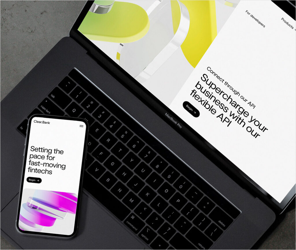 ClearBank Gets New Logo and Identity by Output - Logo-Designer.co