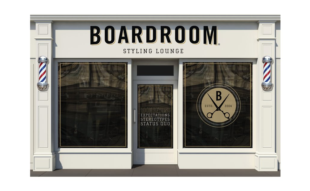 Boardroom Salon for Men Announces New Name and Logo - Logo-Designer.co