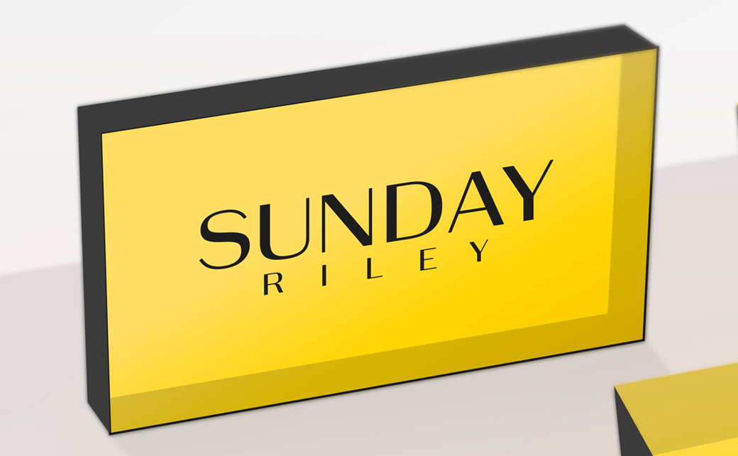 Free The Birds Redesigns Sunday Riley’s In-Store Logo and Branding ...