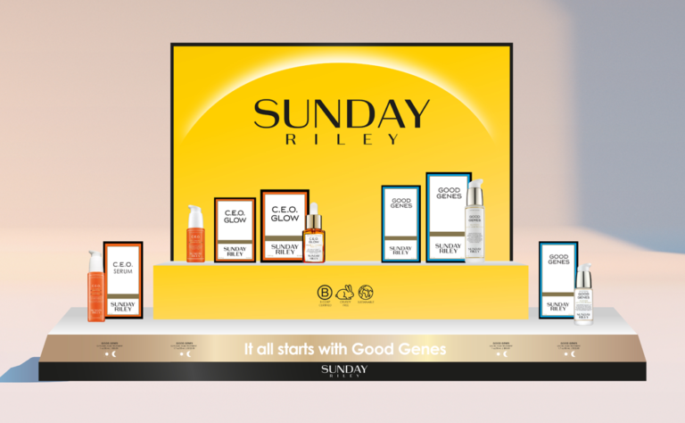 Free The Birds Redesigns Sunday Riley’s In-Store Logo and Branding ...