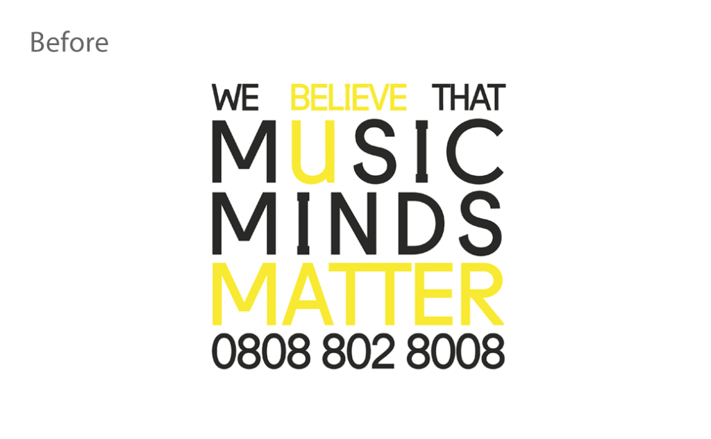 Music Minds Matter Gets New Logo and Graphics by Offthetopofmyhead ...