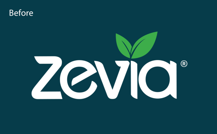 Soda Brand Zevia Unveils New Logo and Packaging Design - Logo-Designer.co