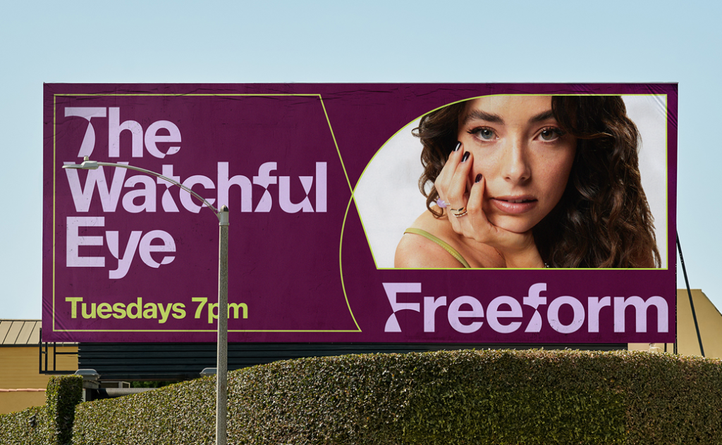 COLLINS Rebrands Disney’s Freeform Network - Logo-Designer.co