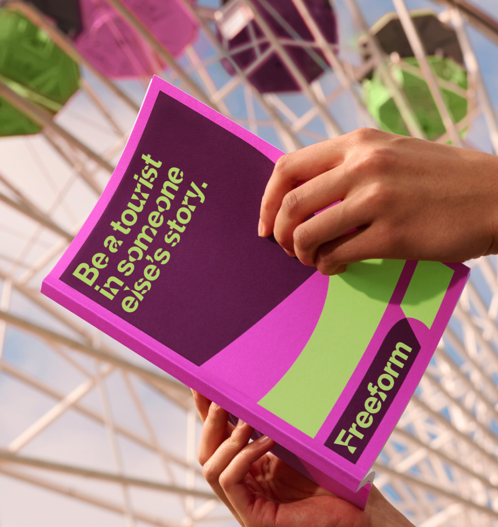 COLLINS Rebrands Disney’s Freeform Network - Logo-Designer.co