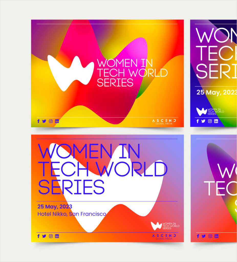 Women in Tech World Series Gets New Logo and Branding by Form - Logo ...