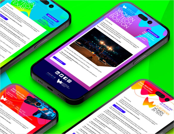 Women in Tech World Series Gets New Logo and Branding by Form - Logo ...