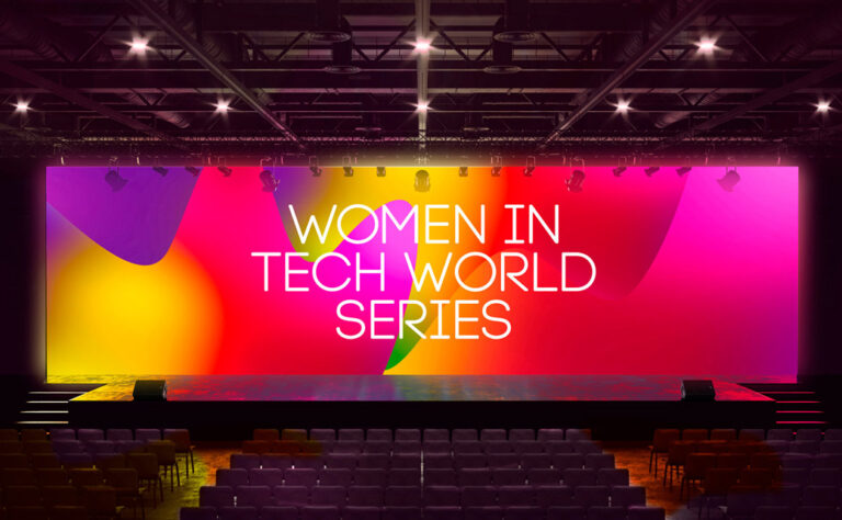 Women in Tech World Series Gets New Logo and Branding by Form - Logo-Designer.co