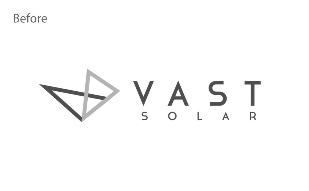 Vast Solar Updates Name and Logo Design - Logo-Designer.co