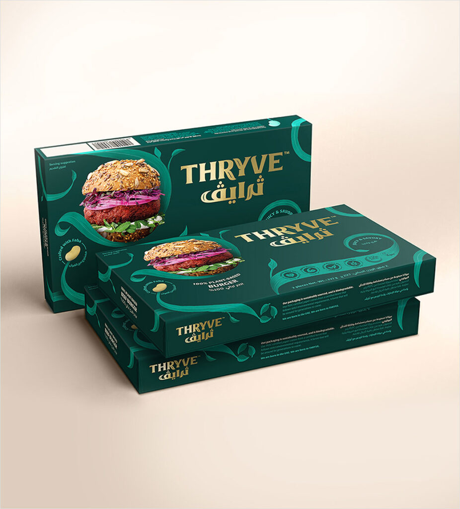 WMH&I Creates Logo and Packaging for Arabian Food Brand – ‘THRYVE ...