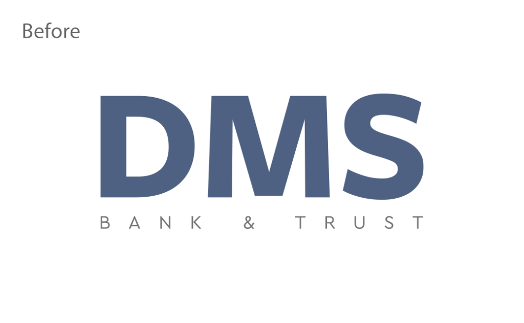 DMS Bank & Trust Reveals New Name and Logo Design - Logo-Designer.co
