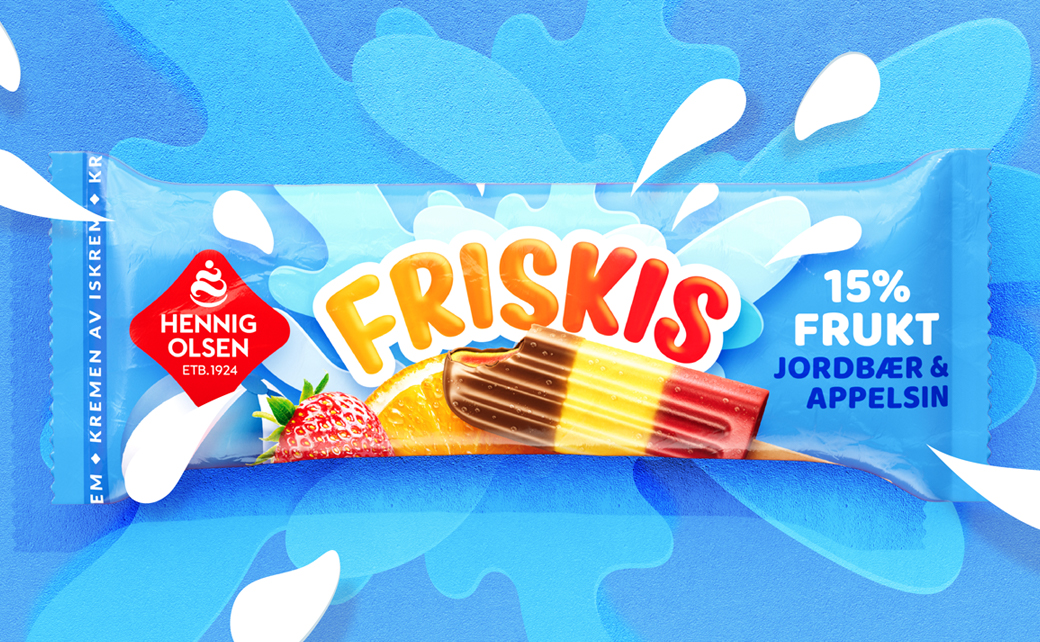 JDO Redesigns Ice Lolly Brand – Friskis - Logo-Designer.co