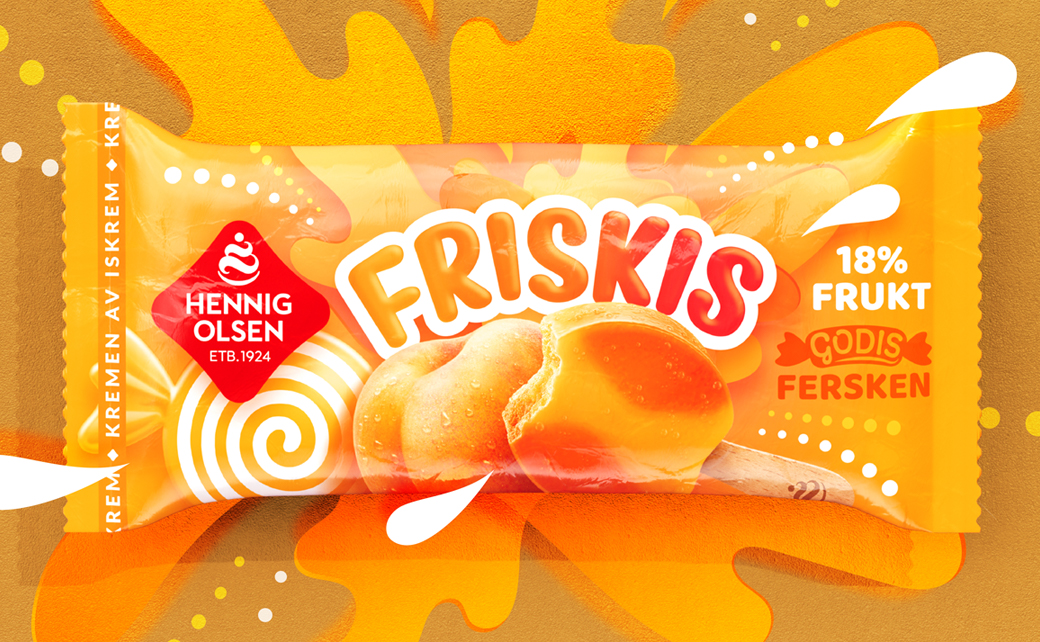 JDO Redesigns Ice Lolly Brand – Friskis - Logo-Designer.co
