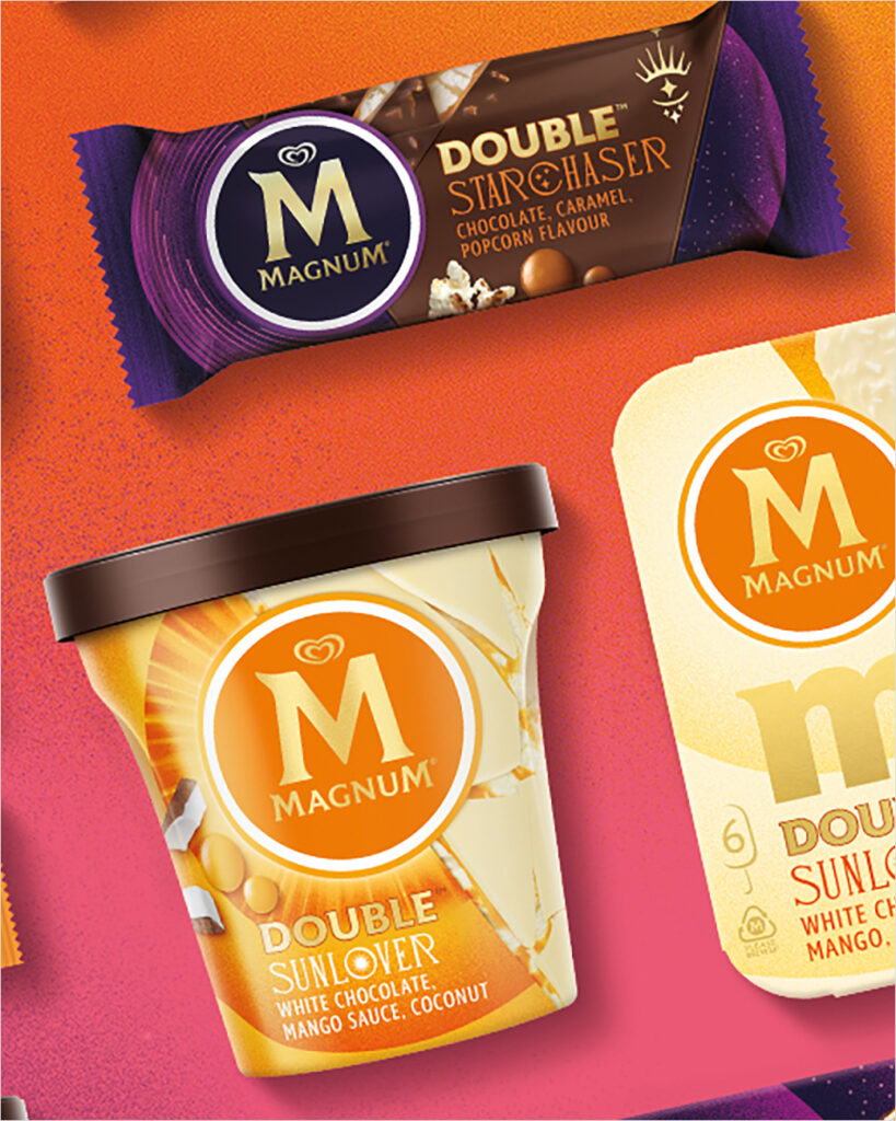 Sunhouse Creates Logos and Packaging for New Magnum Ice Creams - Logo ...