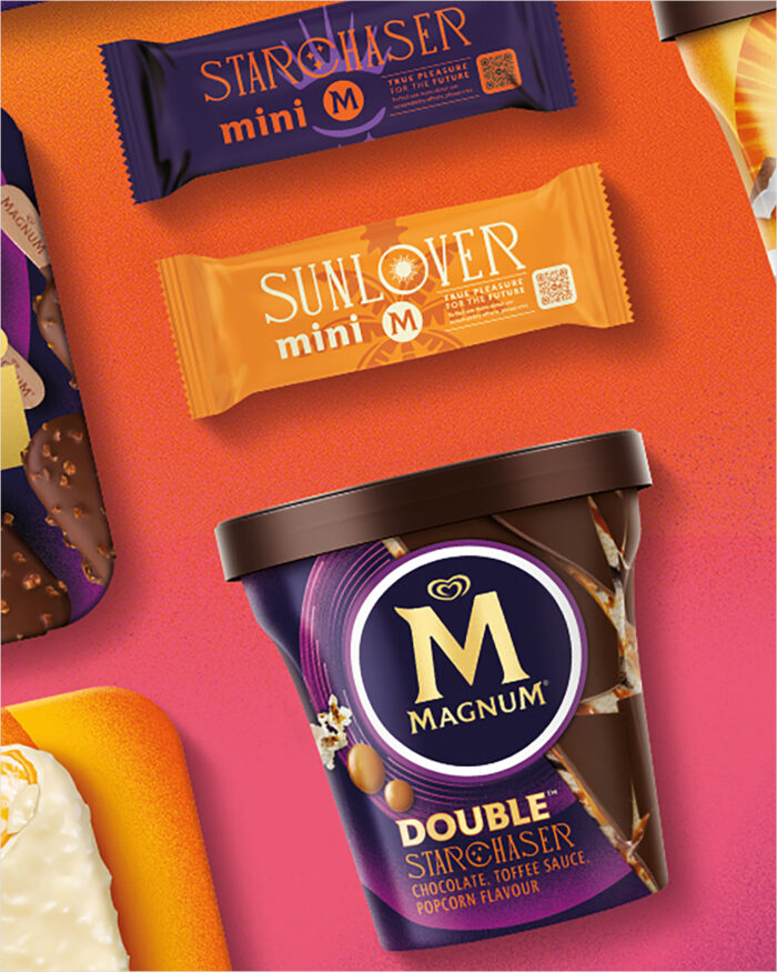 Sunhouse Creates Logos and Packaging for New Magnum Ice Creams - Logo ...
