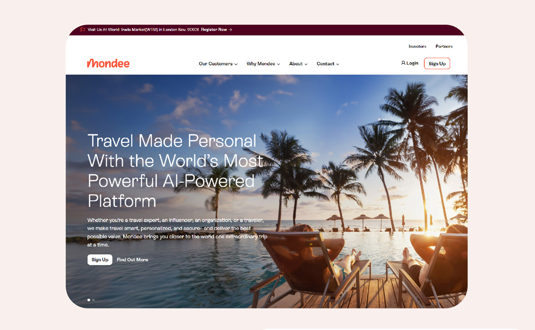 Travel Tech Firm Mondee Reveals New Logo and Branding - Logo-Designer.co