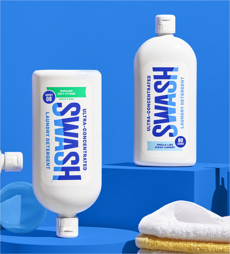 Swash Laundry Detergent Launches New Logo and Packaging Design - Logo ...