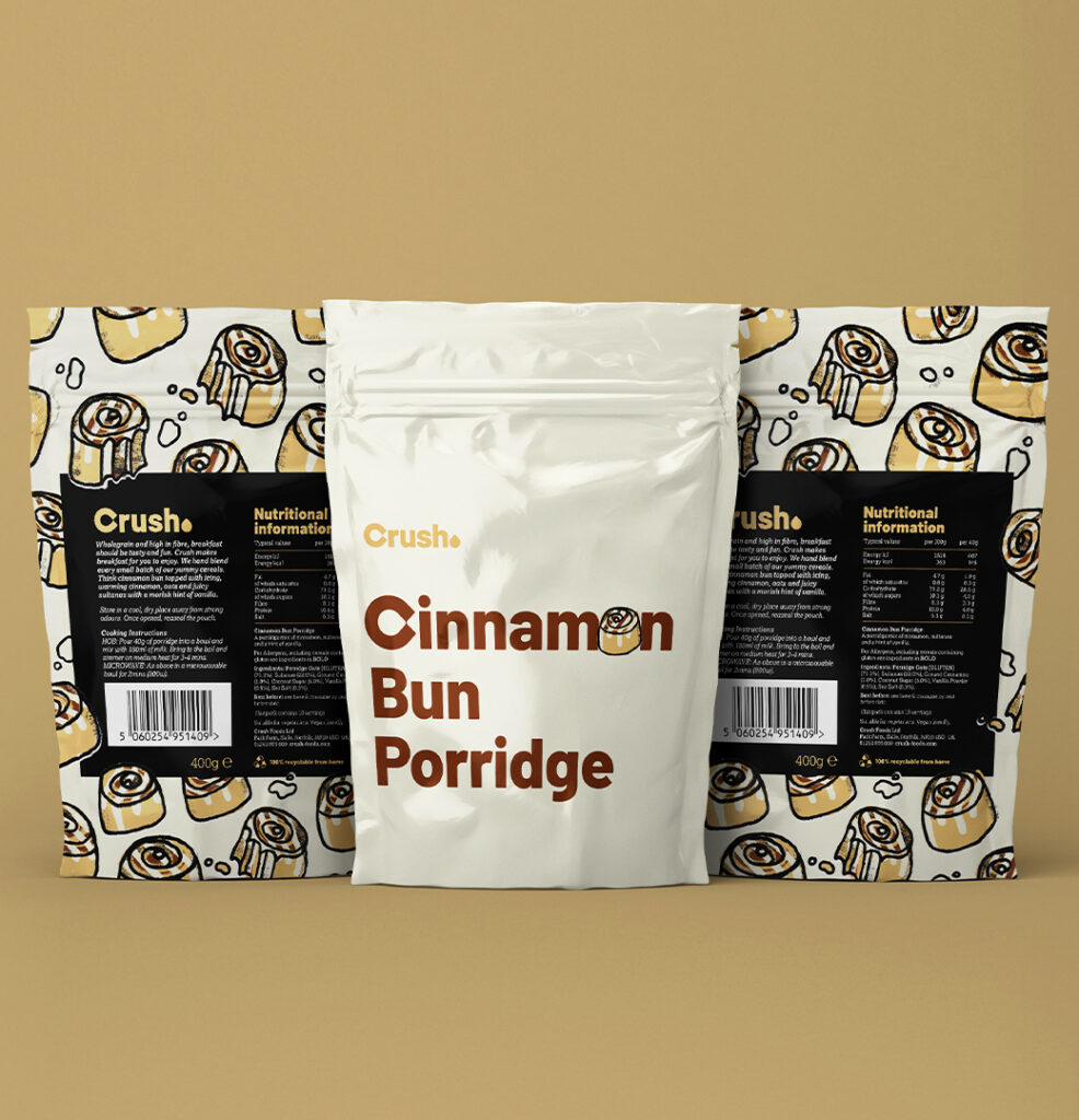 Crush Foods Gets New Logo and Packaging Design by Production bureau ...