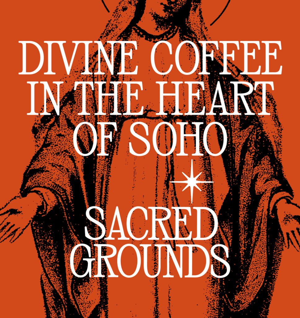 Wonderhood Design Brands Soho Church Coffee Shop – ‘Sacred Grounds ...
