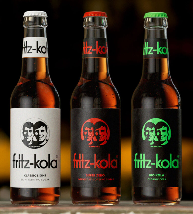 Robot Food Revamps Logo and Packaging for fritz-kola - Logo-Designer.co