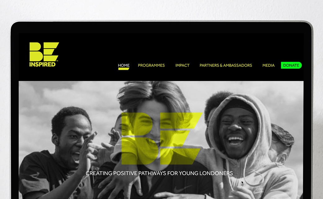 JDO Designs Logo and Identity for New Youth Charity – ‘BE Inspired ...