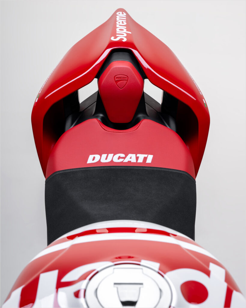 Ducati Takes Wraps Off Special Livery Design Featuring Supreme Logo ...
