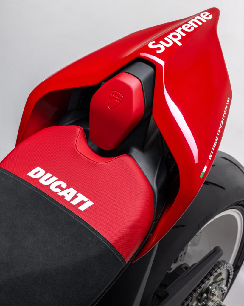 Ducati Takes Wraps Off Special Livery Design Featuring Supreme Logo ...