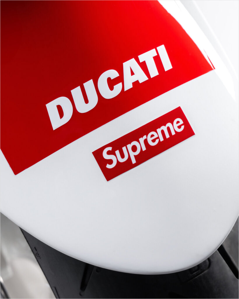 Ducati Takes Wraps Off Special Livery Design Featuring Supreme Logo ...
