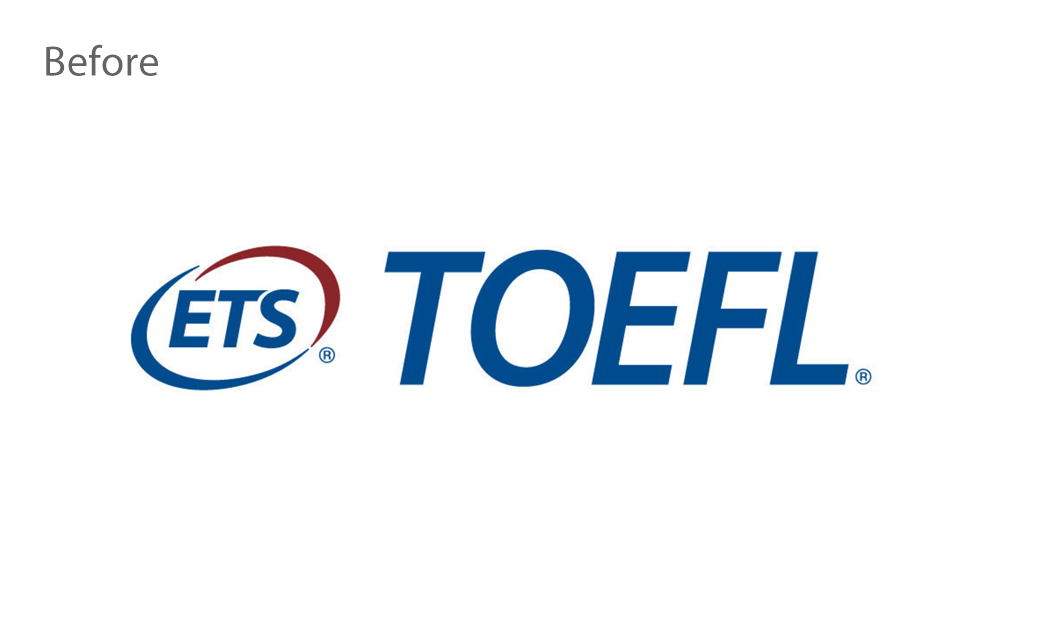 English Language Test TOEFL Gets New Logo Design - Logo-Designer.co