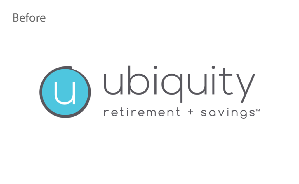 Ubiquity Retirement + Savings Reveals New Logo - Logo-Designer.co