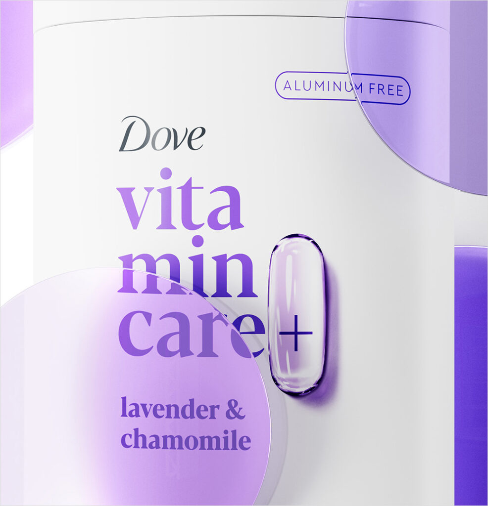 JDO Designs Dove ‘VitaminCare+’ Range - Logo-Designer.co