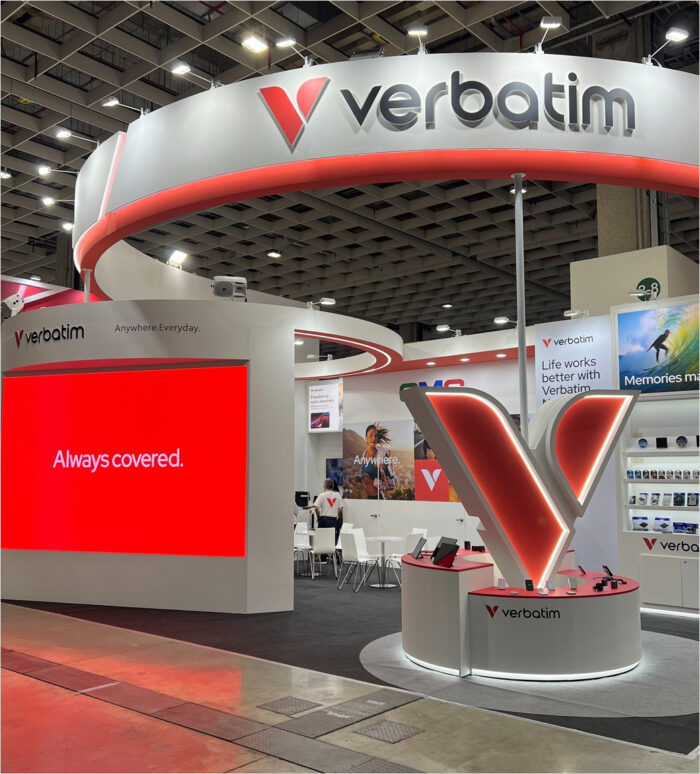 Verbatim Reveals New Logo Design at Computex 2024 - Logo-Designer.co