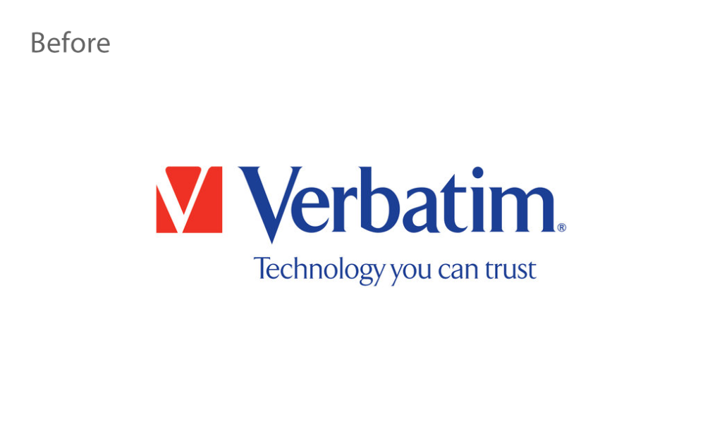 Verbatim Reveals New Logo Design at Computex 2024 - Logo-Designer.co