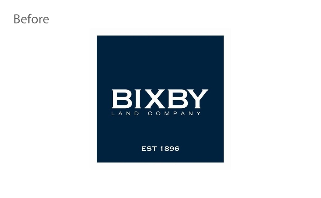 Bixby Land Company Announces Name and Logo Change - Logo-Designer.co