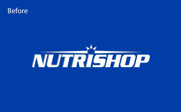 Supplements Brand Nutrishop Unveils New Logo and Identity - Logo ...