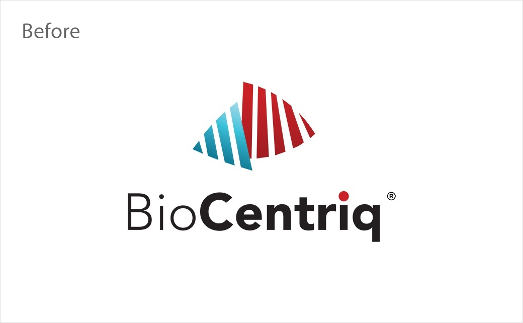 BioCentriq Rebrands, Reveals New Name and Logo - Logo-Designer.co
