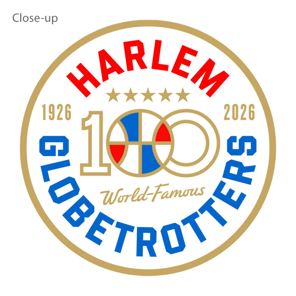Harlem Globetrotters Reveal New Logo to Mark 100th Season - Logo ...