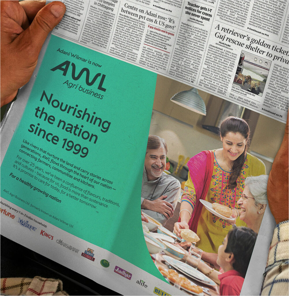 Indian Food Giant Adani Wilmar Debuts New Logo and Branding - Logo ...