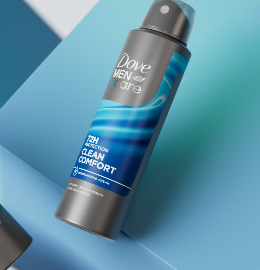 Dove Men+Care Deodorants Get New Packaging Design by JDO - Logo-Designer.co
