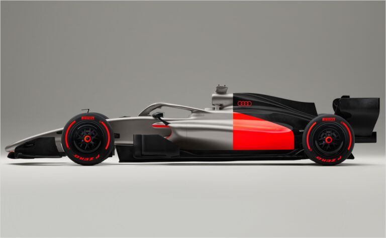 Audi Debuts New F1 Branding and Identity Design - Logo-Designer.co