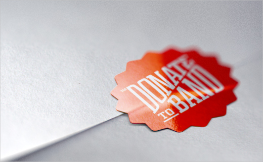Brand Identity: Donate to Band – Logo-Designer.co