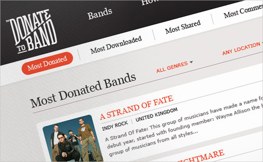 Brand Identity: Donate to Band – Logo-Designer.co