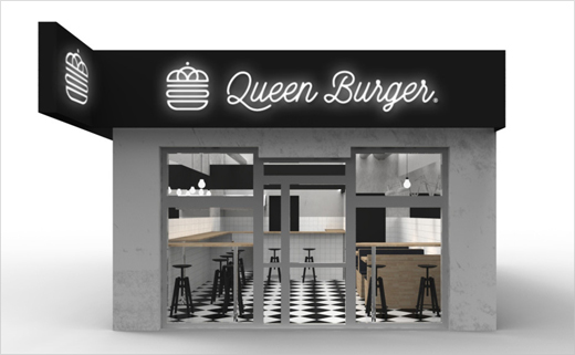 ID and Interior Design: Queen Burger - Logo Designer