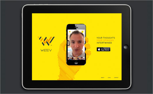 D Studio Brands Social Media App, ‘Weev’ - Logo Designer