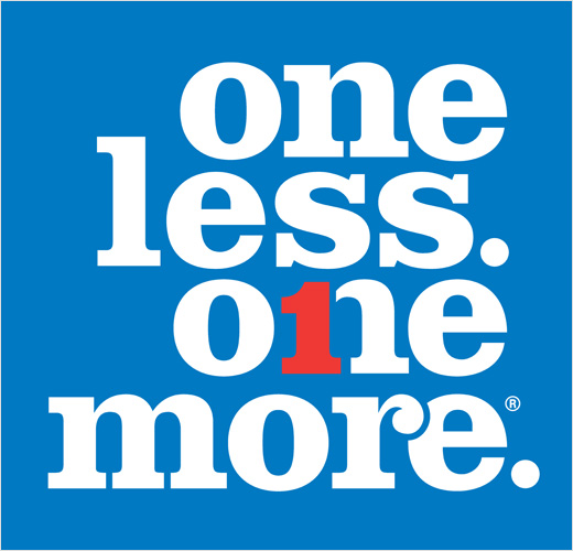Pearlfisher Creates Identity for 'One Less. One More' - Logo Designer ...