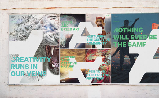 Moving Brands Creates New Identity for DeviantArt - Logo Designer